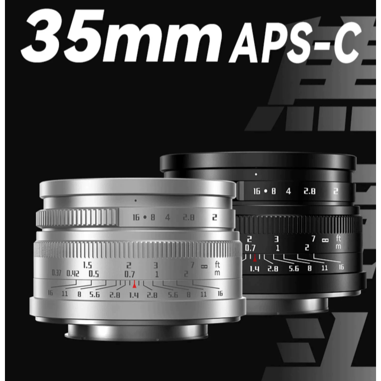 Mf 7Artisans 35mm f1.4 Mark II Lens for Sony E, Fujifilm X, Olympus M43 ...