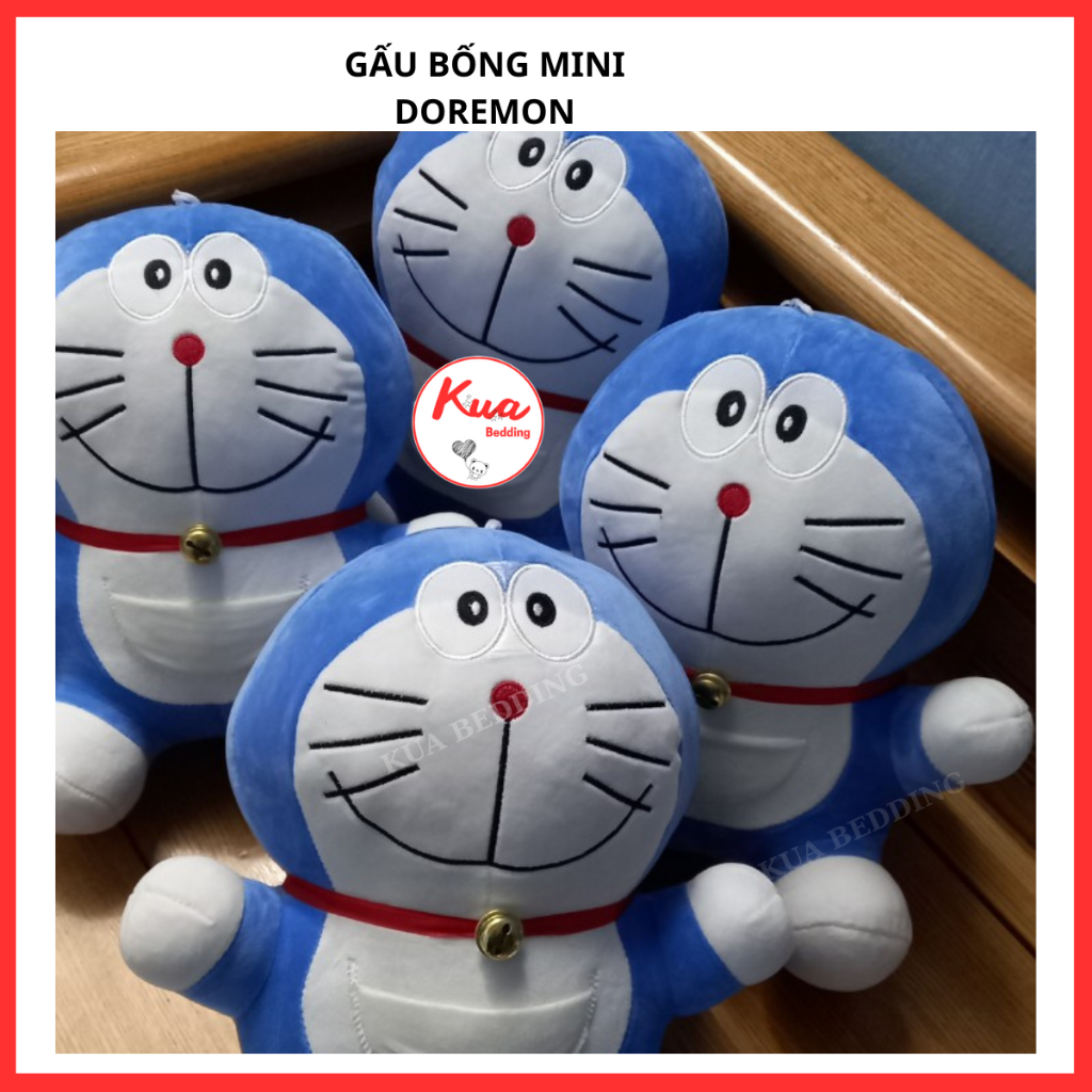 Cute mini Doraemon Doraemon Doraemon Robot Cat Teddy Bear 30cm | Shopee ...