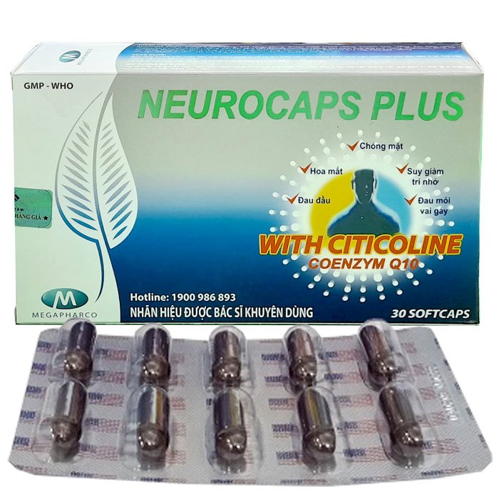 Neurocaps Plus, helps improve sequelae after stroke (30 tablets ...