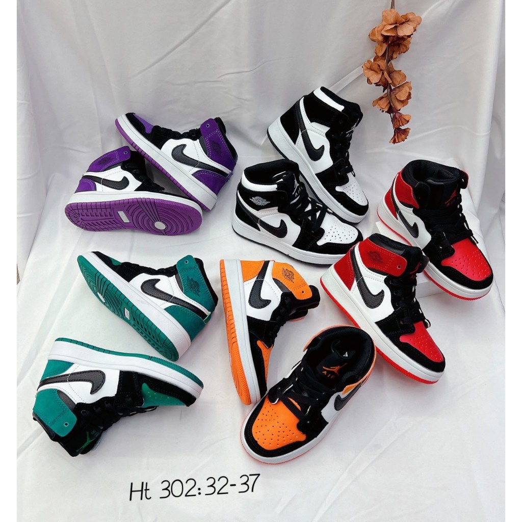 Jd Low-cut, High-top Shoes for Children Sz 26-37 | Shopee Malaysia