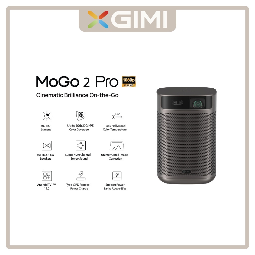 Xgimi Mogo 2 pro Smart Projector | Shopee Malaysia
