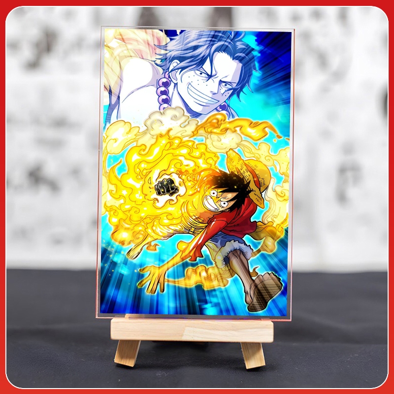 One Piece Glass Painting - Luffy Gear 5 - Zoro - Sanji - Choper - Nami ...