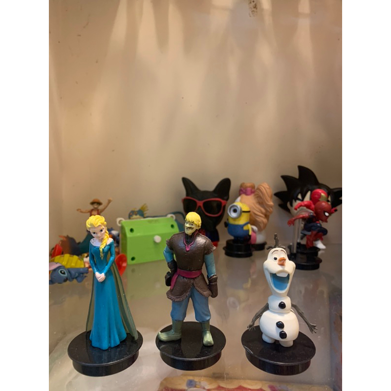 (Used) Topper Cinema Model movie combo, cup topper figure Frozen Film ...