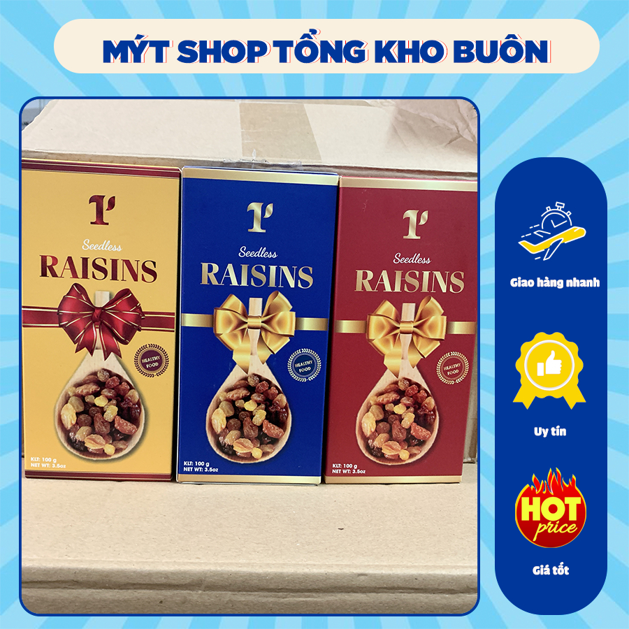 Raisin Dried Grapes- healthy Snacks- Gift Basket Package CNY- Tet 2024 ...