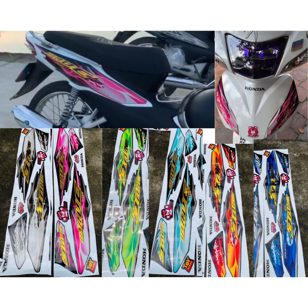 Wave Car Stickers Wave Stamps Wave Fire Stamps (Chrome Copy) New Model ...