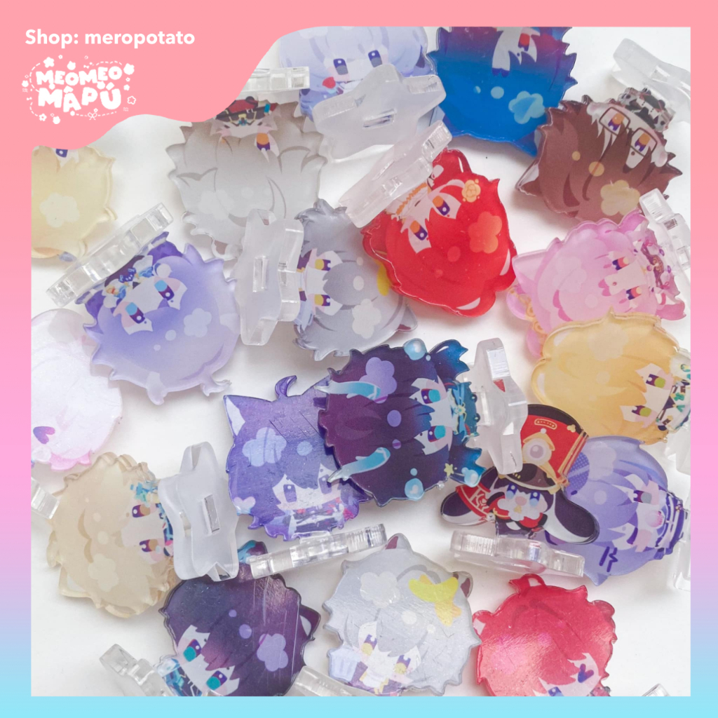 [ FULL SET ] Standee 3cm Honkai Star Rail Star base (read description ...