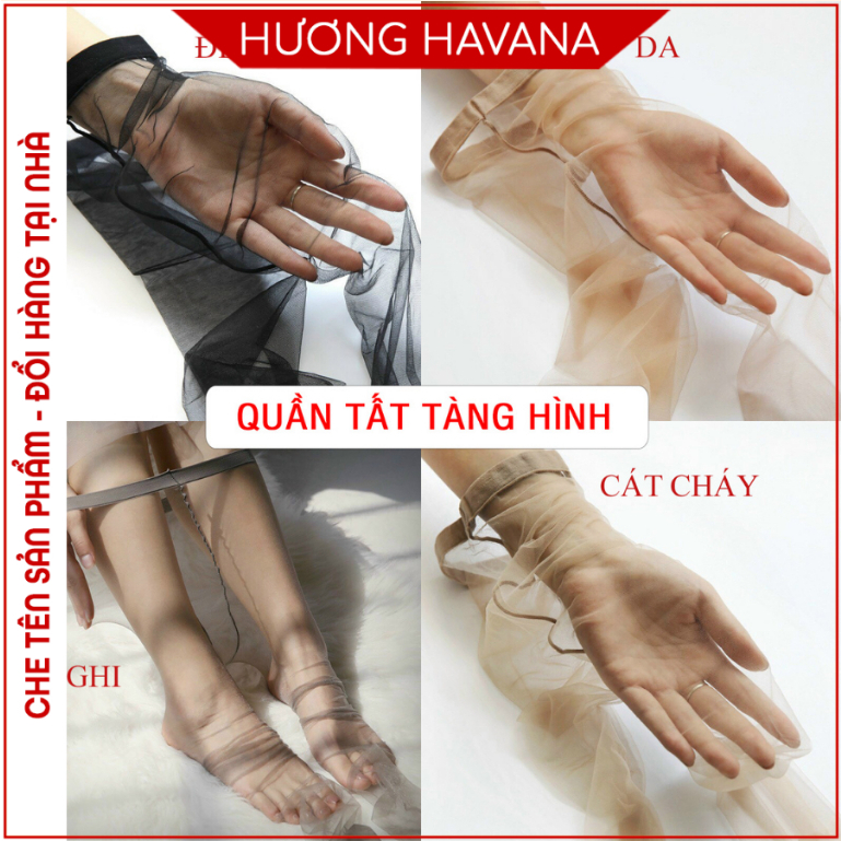 Korean invisible tights with white shell - super clear, super tough ...