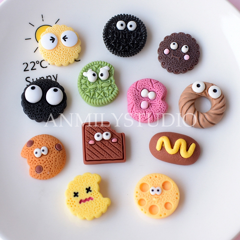 3d embossed cookie-shaped Sticker used to decorate water bottles for ...