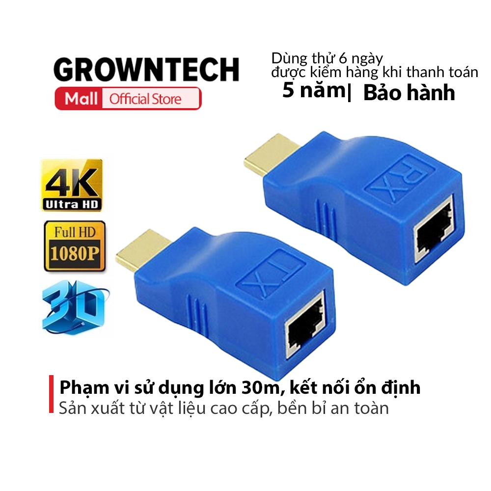 Hdmi To RJ45 Amplifier (Network Cable) Extends 30m (HDMI To Lan ...