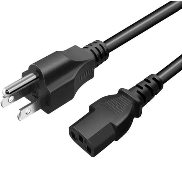 Us standard C13 power cord, 1.5m long, 3*.131mm core Sinoamigo SN ...