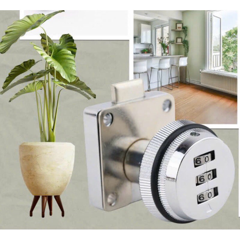 Password cabinet lock installed for office desk drawers | Shopee Malaysia