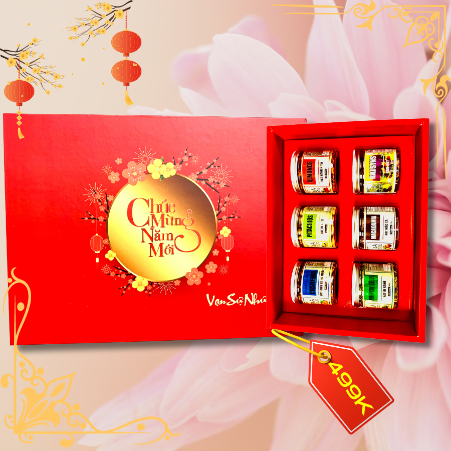 Gift tray CNY of 6 small boxes 2024 premium grade 1 nutritious seed - T ...