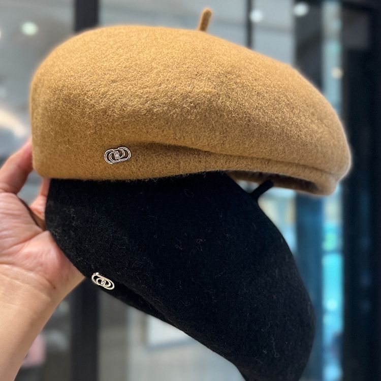 French Vintage Beret Beret Beret Beret, Style-Free, Young And Beautiful ...