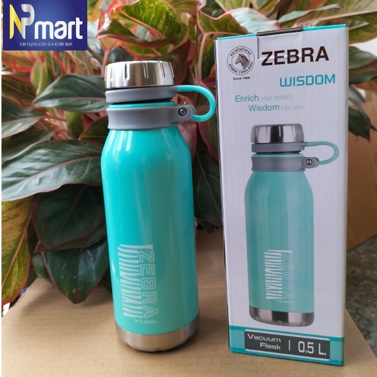 Zebra Wisdom LIFESTYLE Stainless Steel Thermos Bottle - 500ML - 112635 ...