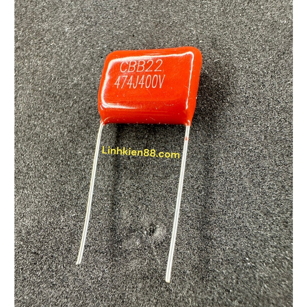 Capacitor CBB22 474J 400V 470nF 0.47uF 15mm (combo of 10pcs) | Shopee ...