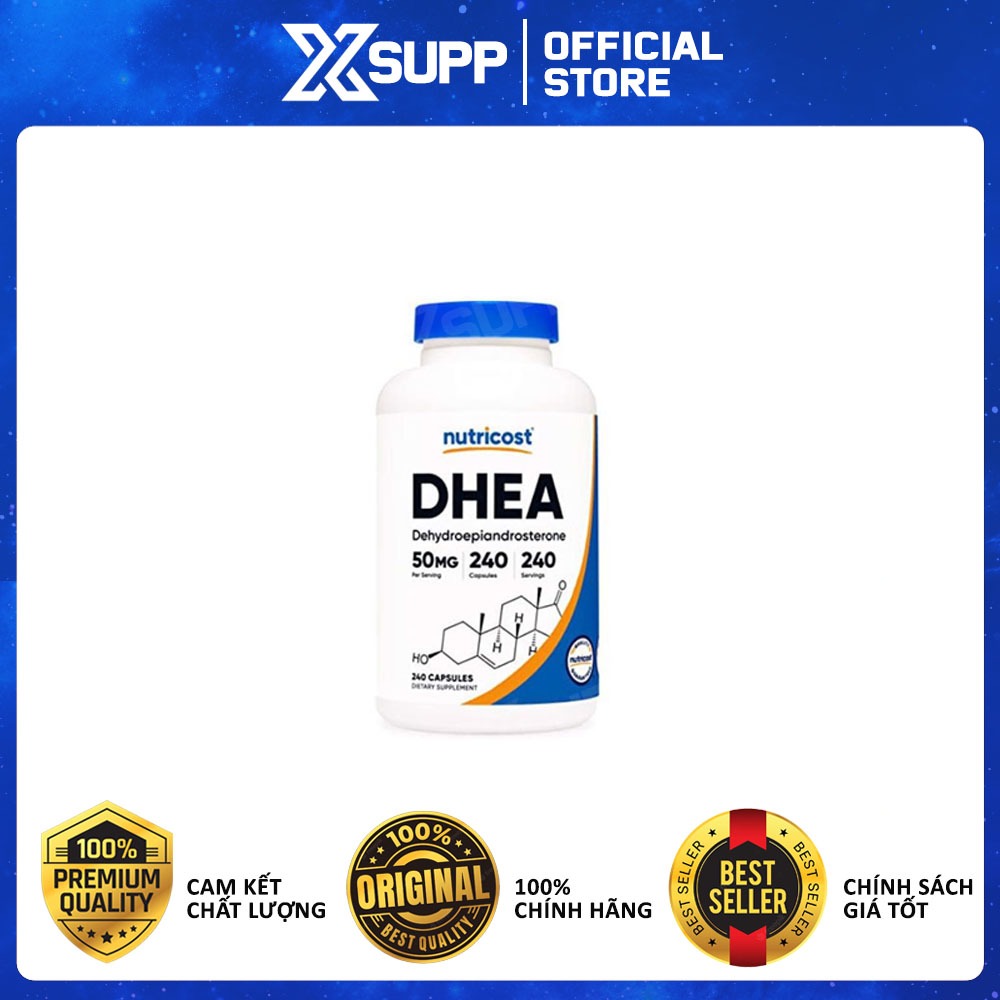 Nutricost DHEA 50mg Oral Support, Hormonal Balance Tablets | Shopee Malaysia