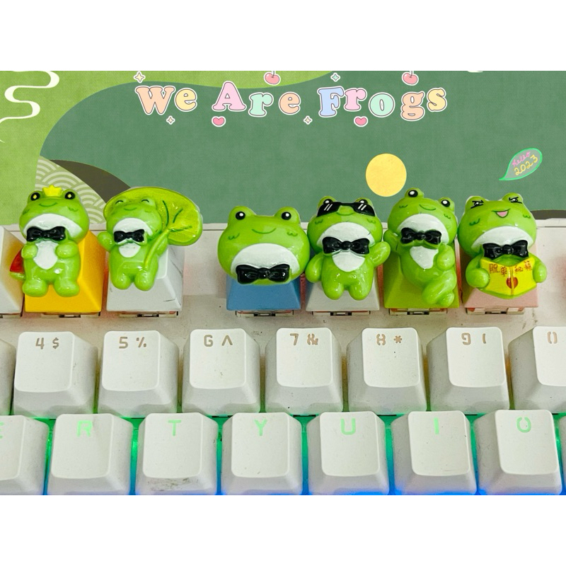 Keycap We Are Frogs Keyboard Decor | Shopee Malaysia
