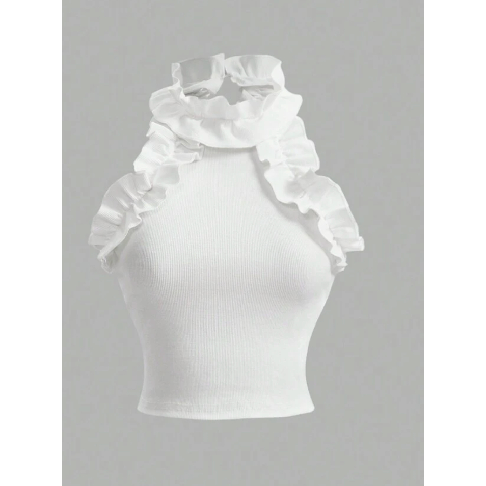 Ruffle TOP (NEW) | Shopee Malaysia