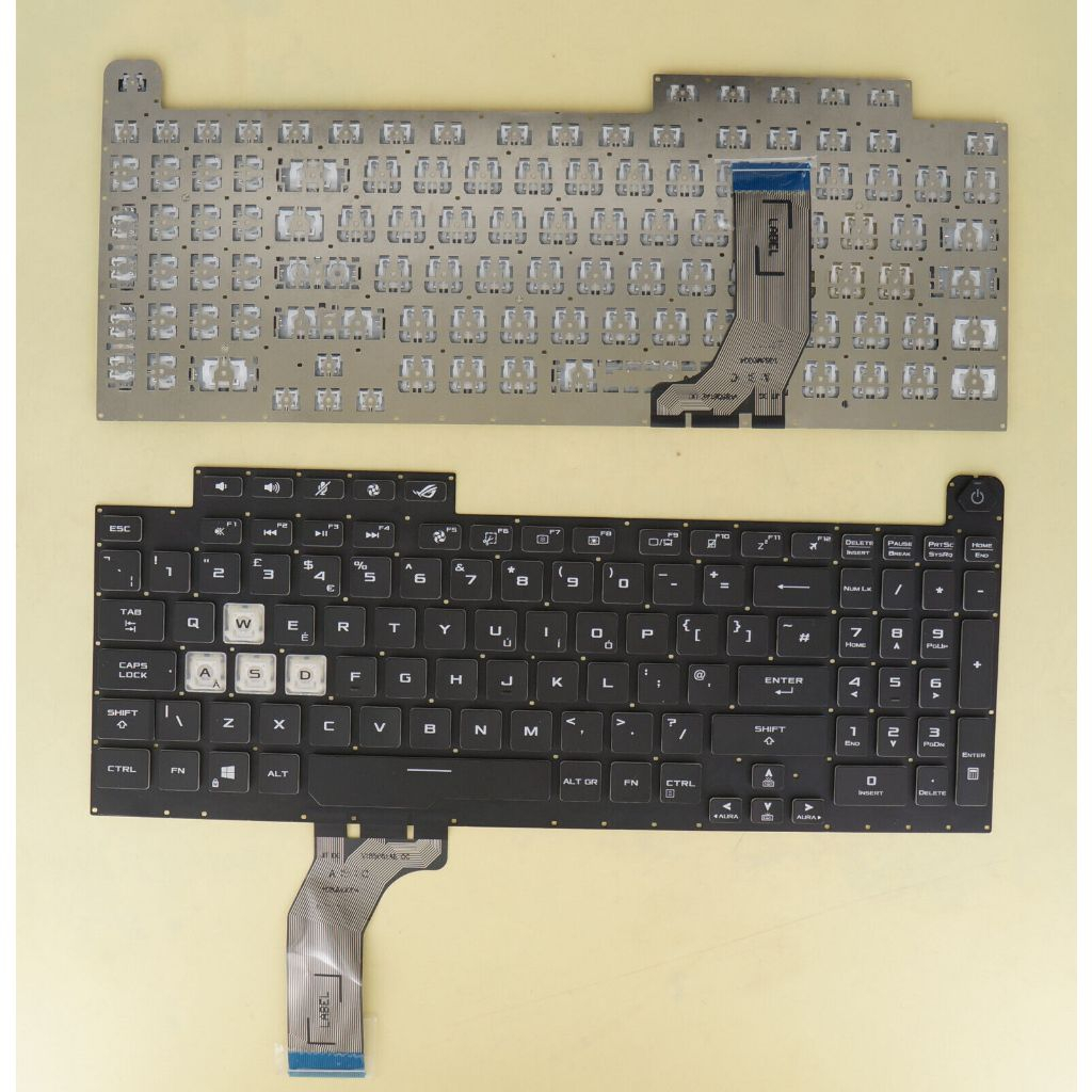Asus ROG Strix G731 G731GT G731GU G731GV G731GW keyboard with led ...