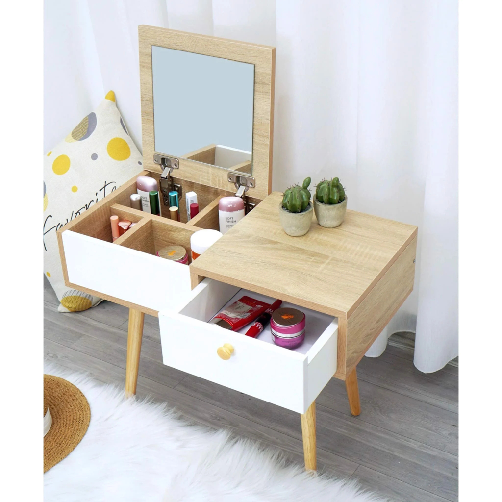 Sit-on dressing table, dressing table with mirror, dressing table with ...
