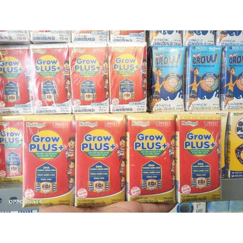 Grow plus red NUTIFOOD ready-to-drink milk box | Shopee Malaysia