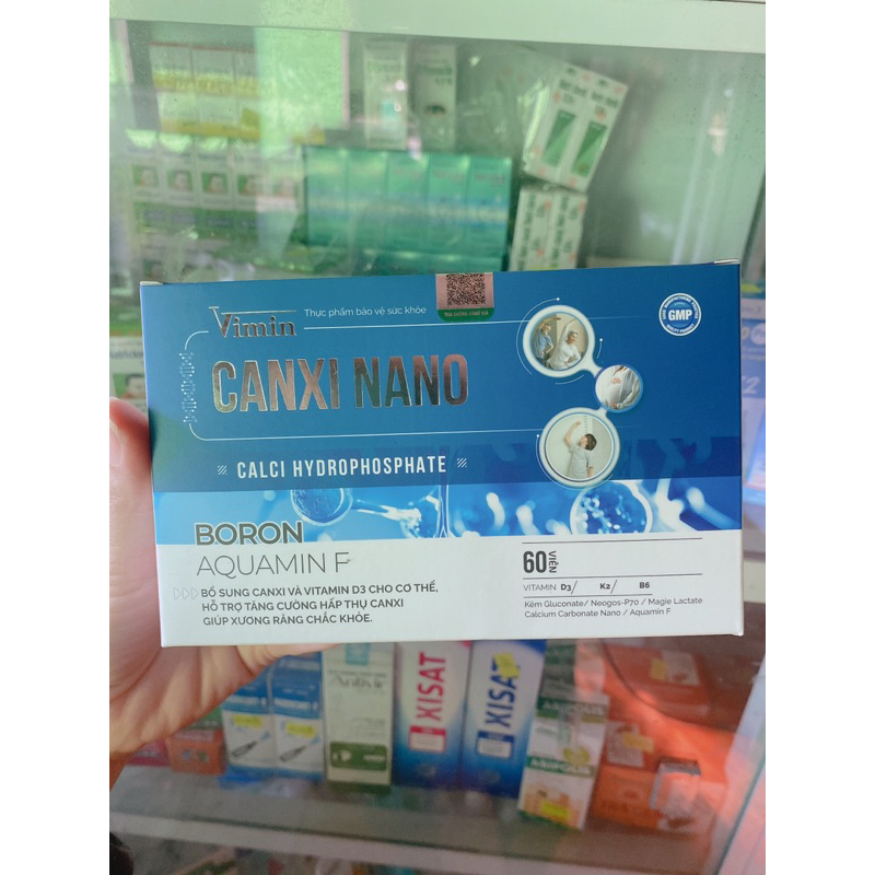 Vimin CALCIUM NANO (box of 60 tablets) - helps strengthen bones and ...