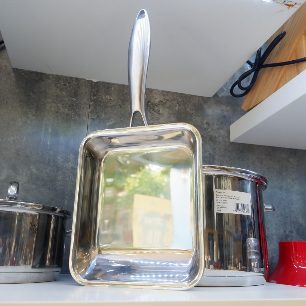 Seka Sk6020 Stainless Steel Pan with 5-layer Bottom, Fast Heat ...
