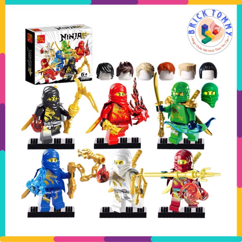 Ninjago Minifigures Collection Ninja DX Season 1 | Shopee Malaysia