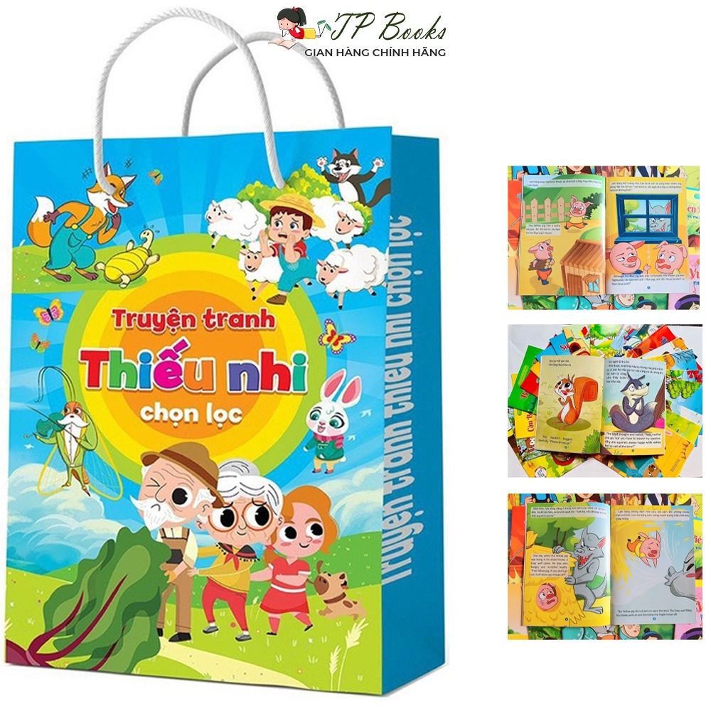 Set of 8 Children's Storybooks - Selected Fables Bilingual English and ...