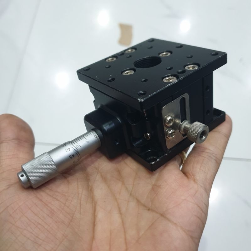 Z-axis lifting table set with micrometer adjustment 0.01mm 6x6 cm, 12mm ...