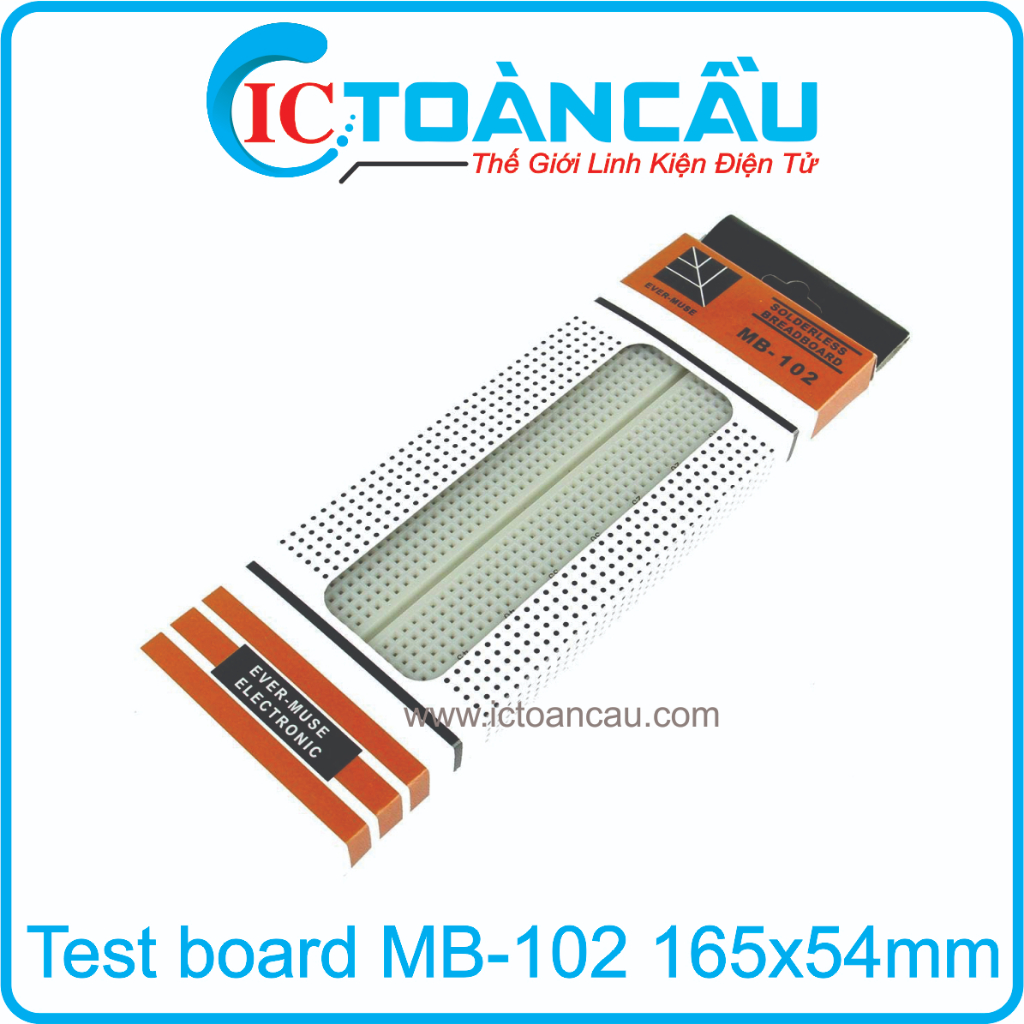 Breadboard, Test board MB-102 400 Hole 85x55cm | Shopee Malaysia