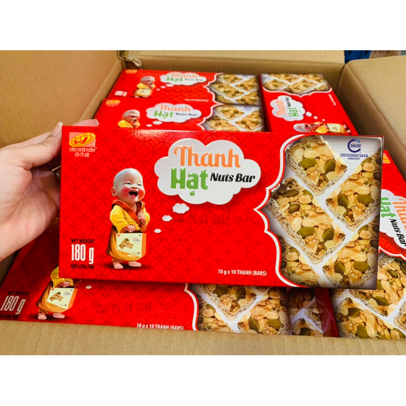 Tan Hue Vien Nut Bar candy (180g box) | Shopee Malaysia