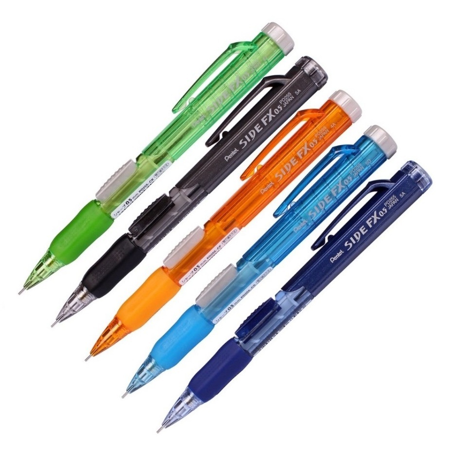 Pentel Side FX Mechanical Pencil PD255 0.5mm | Shopee Malaysia