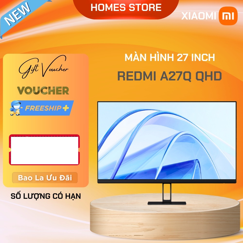 Xiaomi Redmi A27Q Graphics Monitor – 27 inch QHD 2560×1440, IPS, 75Hz ...