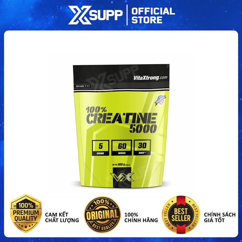 Vitaxtrong Creatine Monohydrate 5000 - Supports Muscle Strength ...