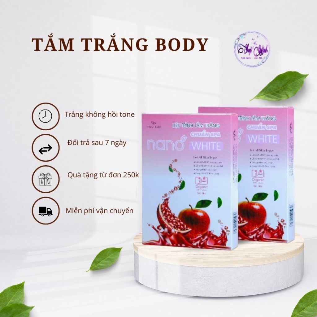 Nano white infusion - body whitening bath - tones right after the first ...