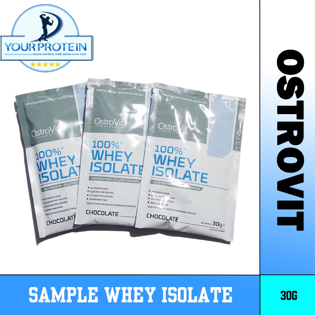 Ostrovit Sample Whey Protein Isolate (30g Disposable Trial Pack) | Shopee Malaysia