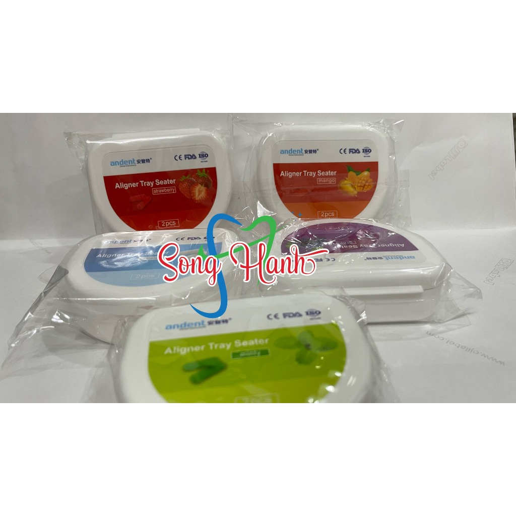 Chewy orthodontic bite pad - INVISALIGN orthodontics, transparent ...