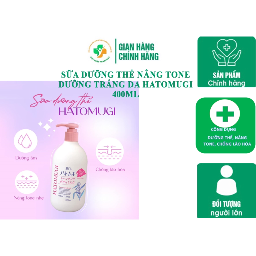 Hatomugi Body Milk Whitening Body Cream Whitening Body Lotion Lifting ...