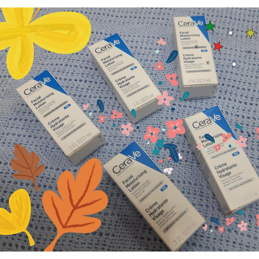 (Test Sample) Cerave Facial Moisturizing Lotion PM 3ml | Shopee Malaysia