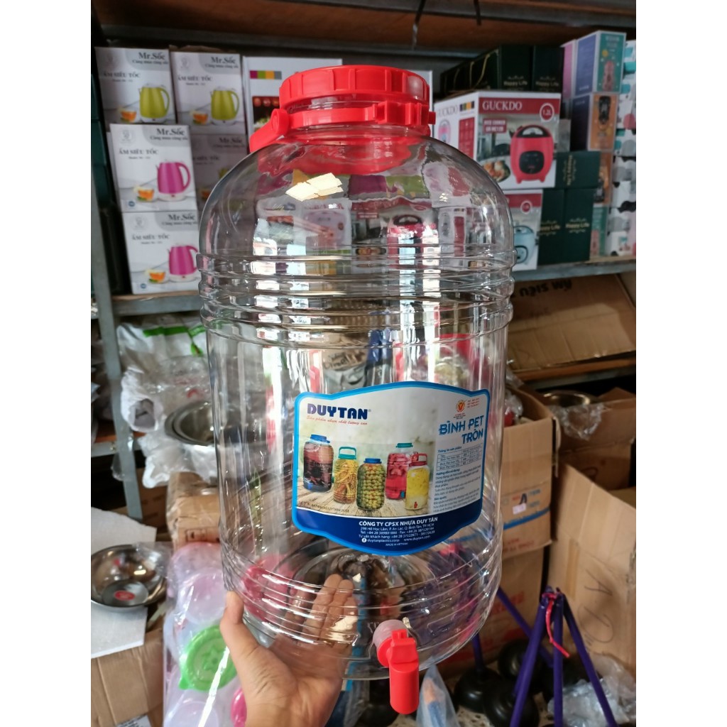 Round pet bottle for drinking water 10 liters, 15 liters, 20 liters ...