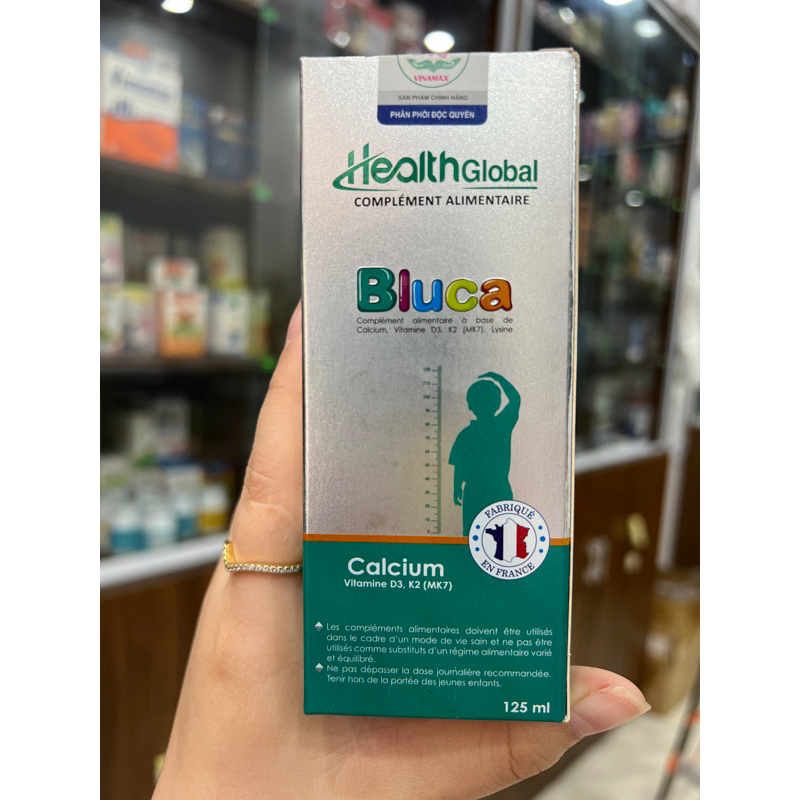 Bluca Organic Calcium Imported from FRANCE Helps strengthen bones and teeth, increase height ...