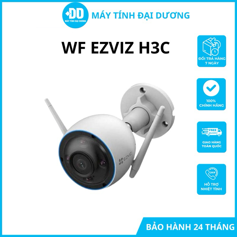 Ezviz H3C 2MP Color Camera – Smart outdoor Wifi Camera – Night Color ...
