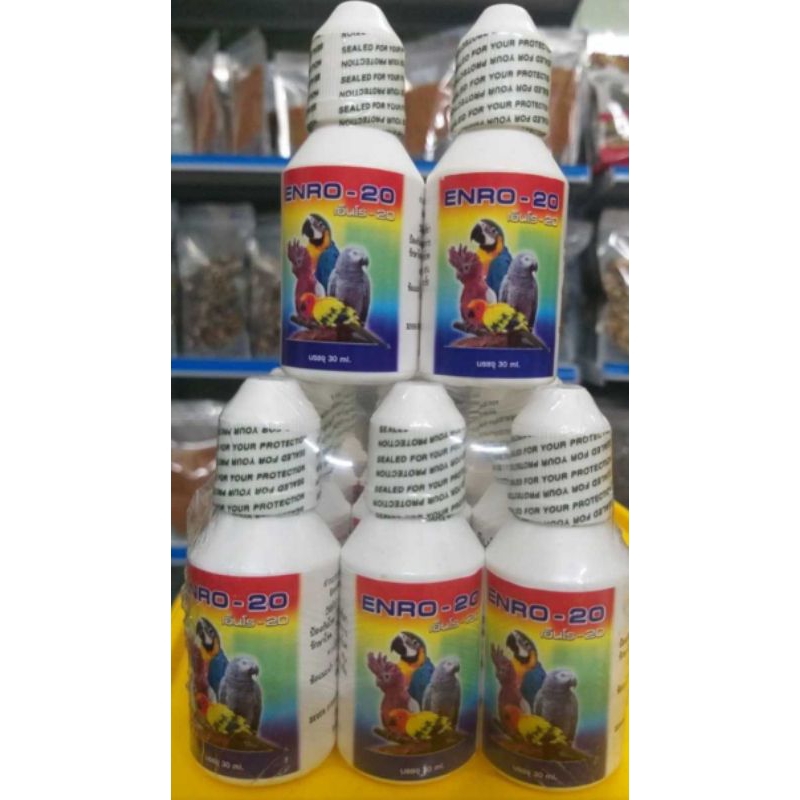 1 bottle of enro 20 for parrots (Thai product) | Shopee Malaysia