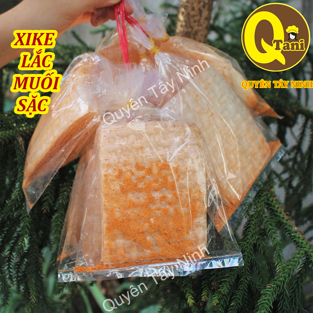 Xike Rice Paper Shaken with Salt and Super Spicy Shrimp | Quyen Tay ...