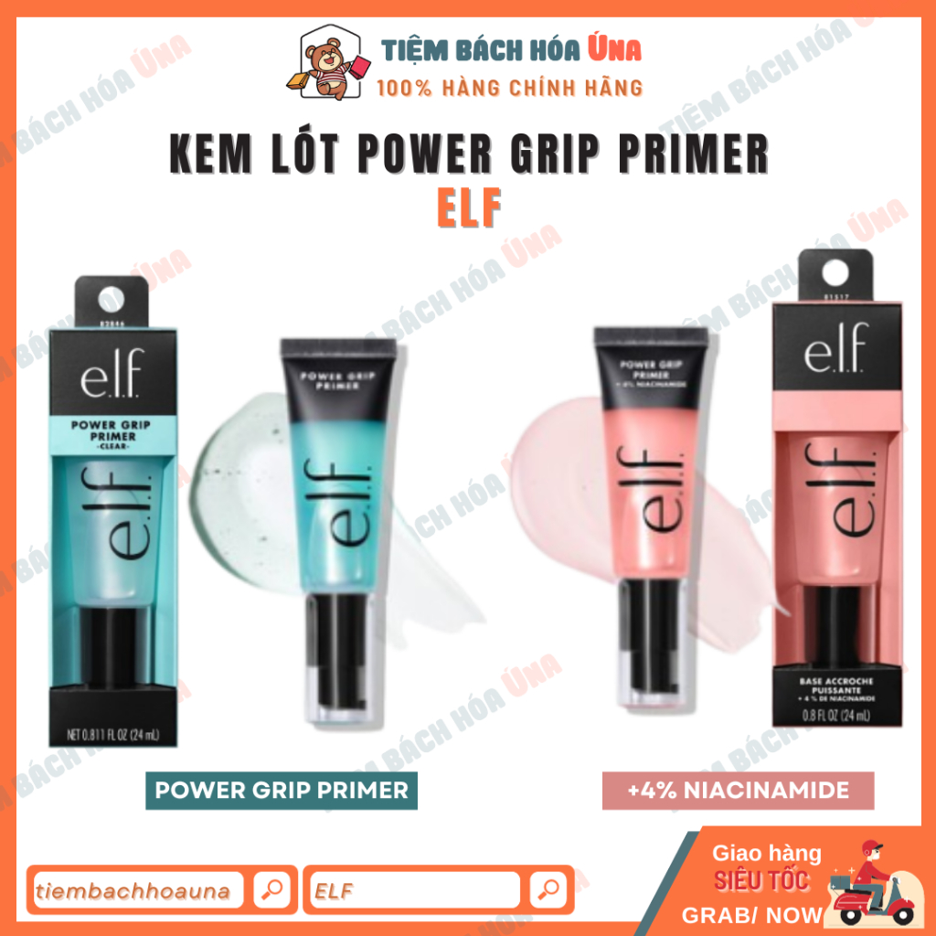 Elf Power Grip Primer Primer Primer Primer, 4% Niacinamide Primer ...