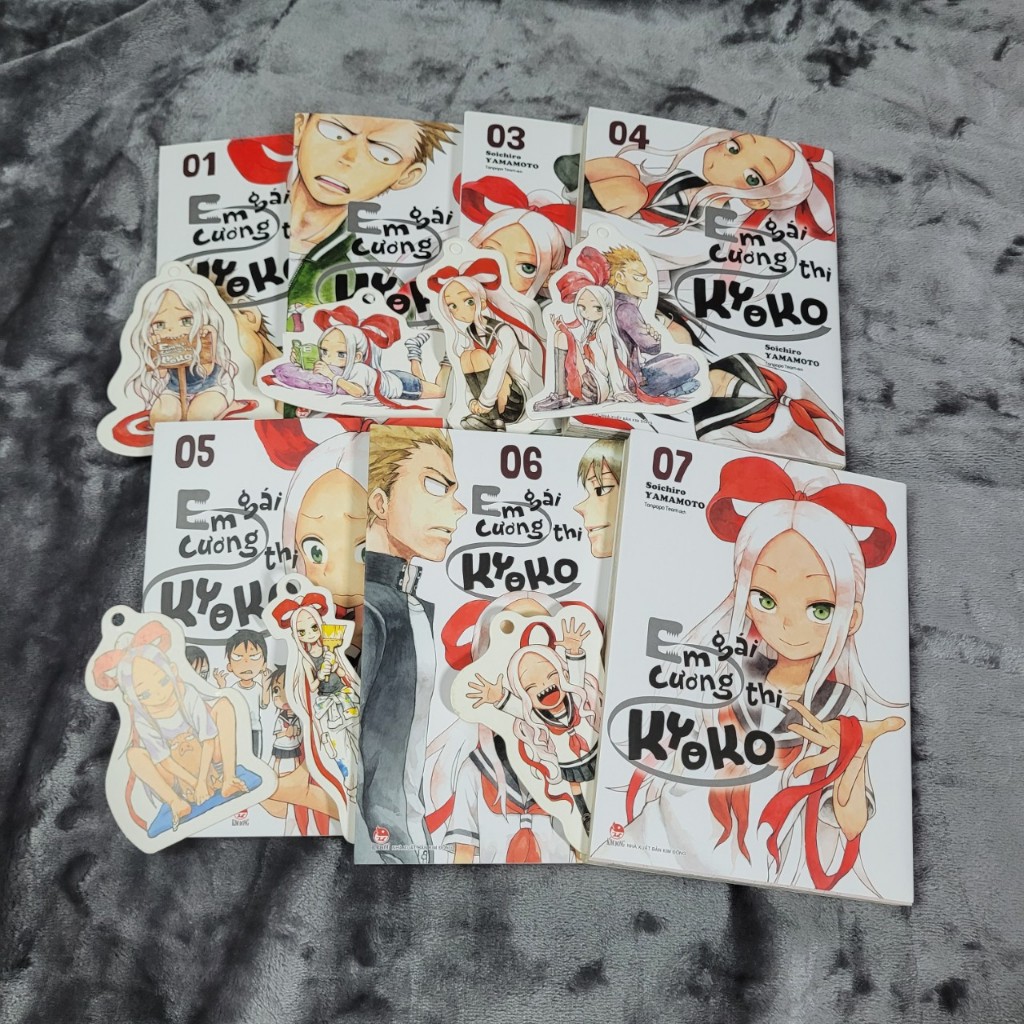 Gang Thi KyoKyo's Sister complete set 1-7 (full bookmark) | Shopee Malaysia