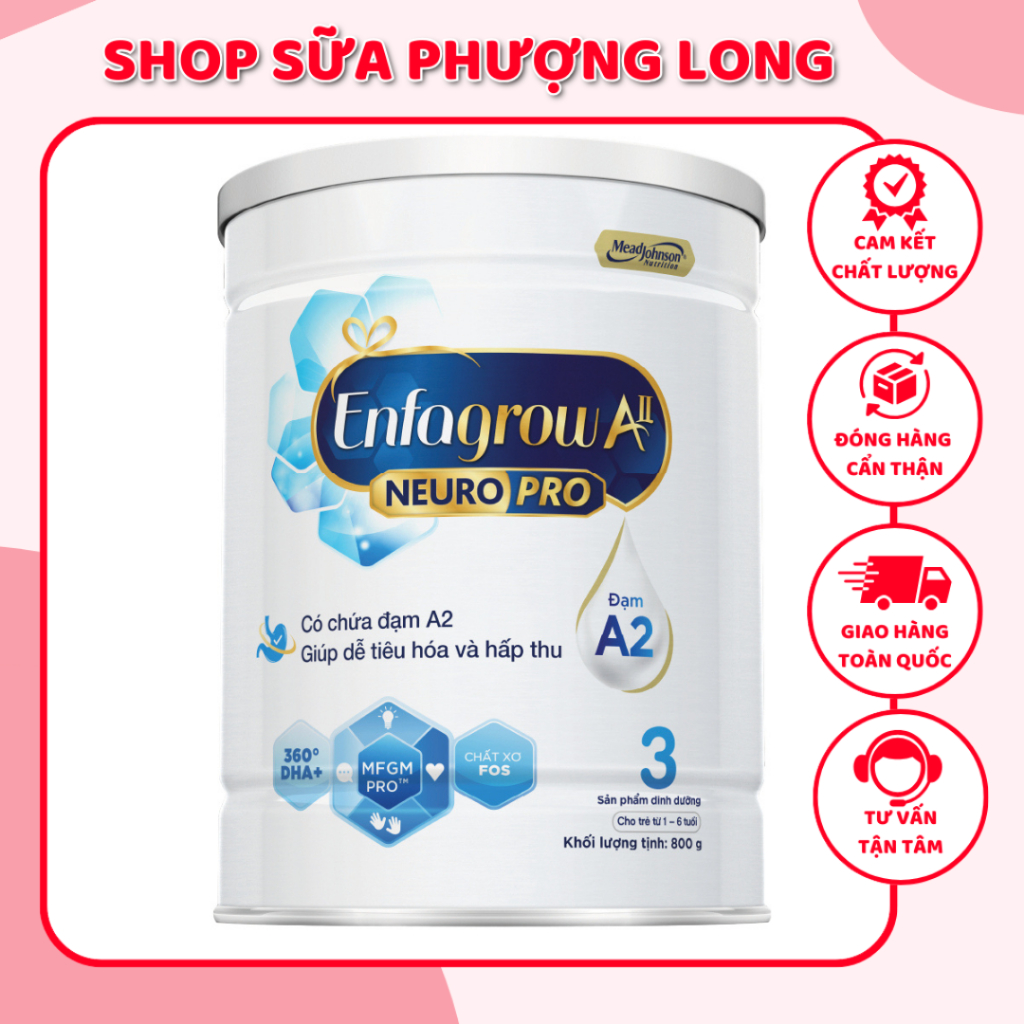 Enfagrow A2 Neuropro Milk Powder No. 3 Can 800g Provides Complete ...
