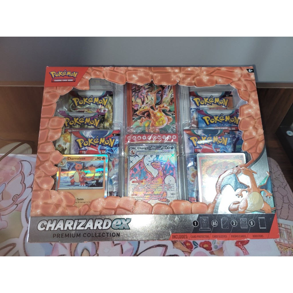 Pokémon TCG Card Box: Premium Collection (Charizard ex) | Shopee Malaysia