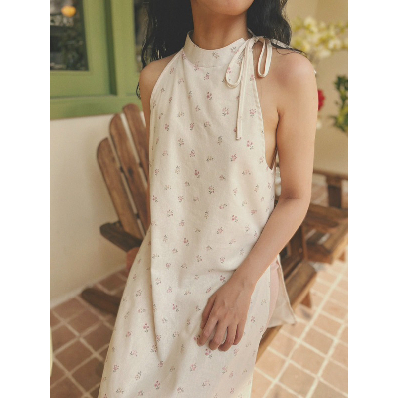 Mai Khoa floral ao dai Set | Shopee Malaysia